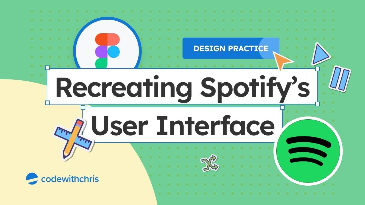 Design in Figma - Recreating the Spotify UI - YouTube