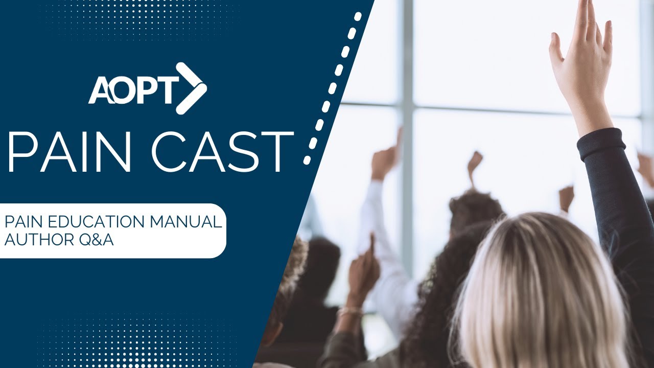 Pain Cast Episode 1: Pain Education Manual Author Q&A - YouTube