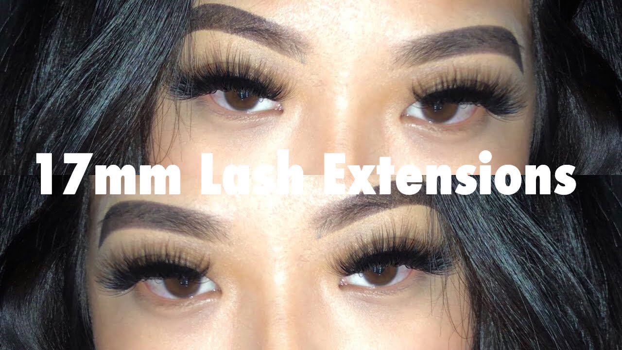 Lash Extensions at HOME ♡ (UPDATED) STEP BY STEP for quick (17mm ...