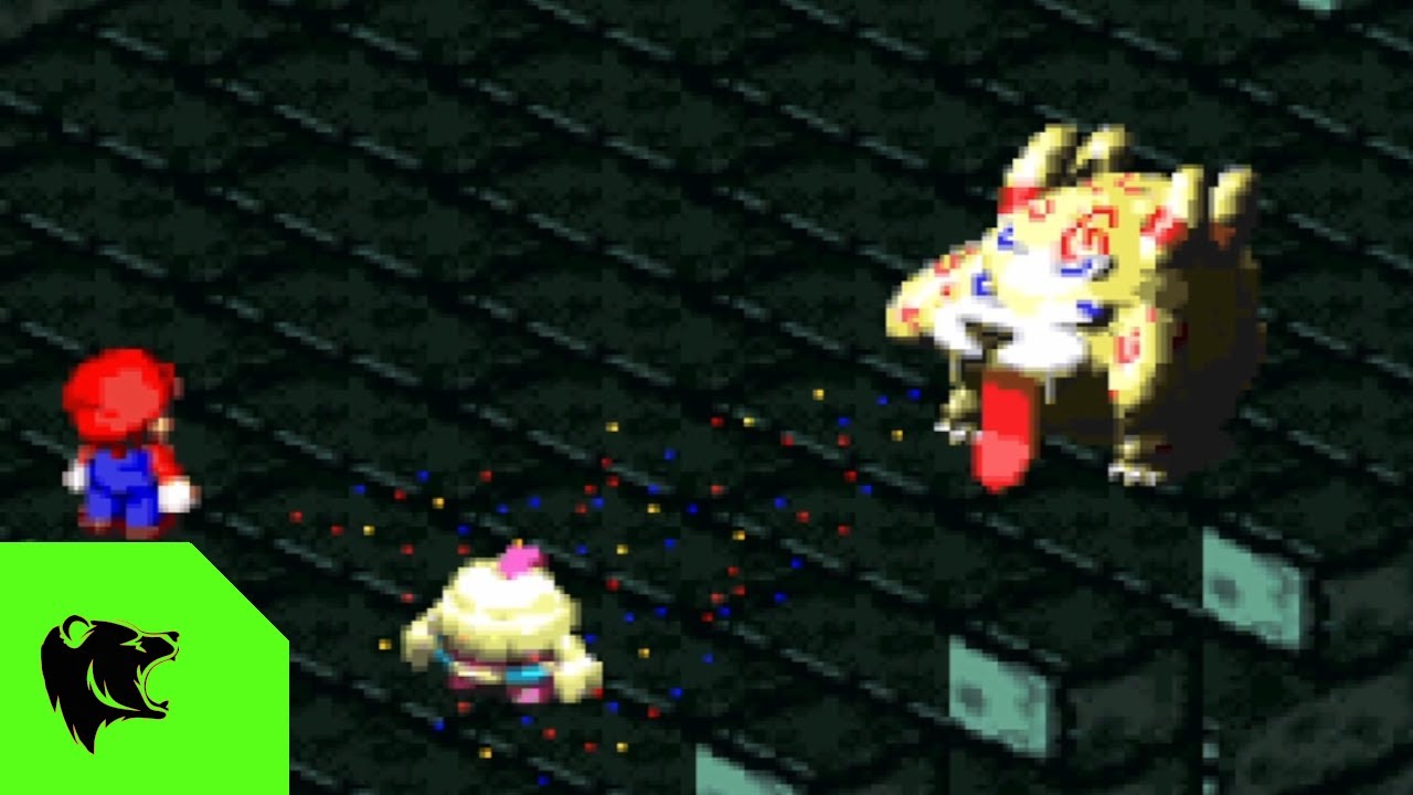 Super Mario RPG: Trouble comes with a waterfall! - YouTube