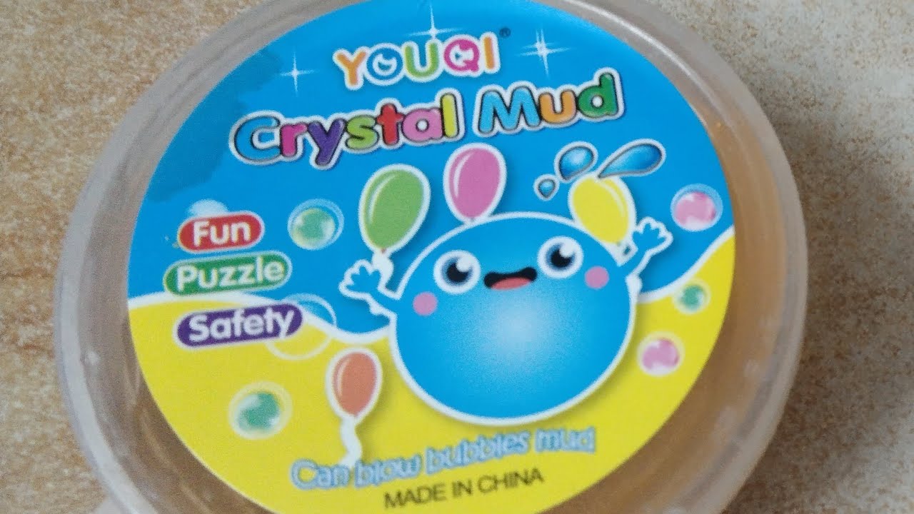 my crystal mud slime review in KN Creative ♥️ #craft #slime /check the description box - YouTube