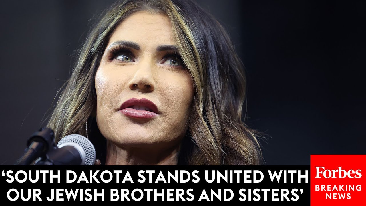 BREAKING NEWS: Gov. Kristi Noem Signs Bill To Combat Antisemitism - YouTube