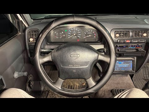1997 NISSAN HARDBODY TRUCK D21 ASMR RELAXING POV KITTY TEST DRIVE