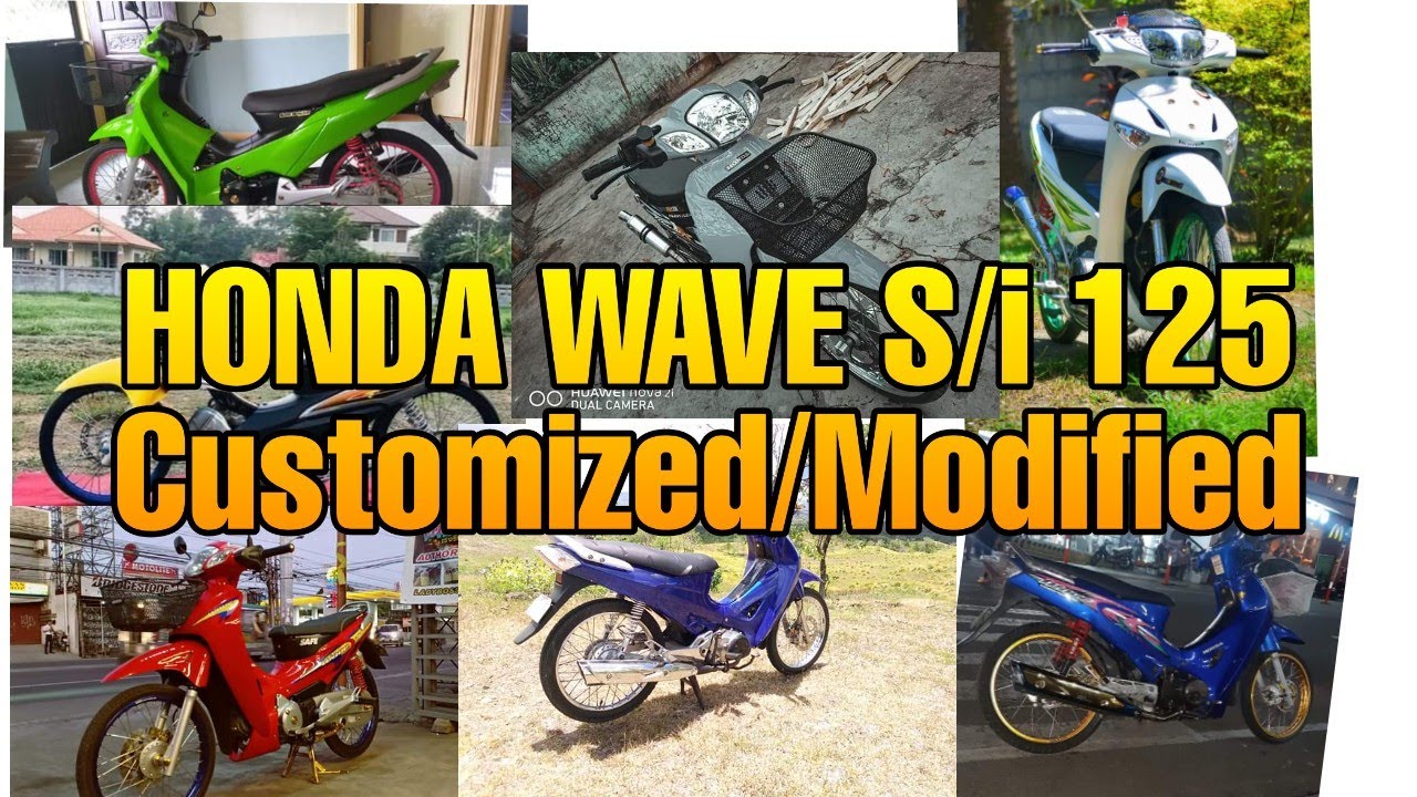 HONDA Wave S/i 125 CUSTOMIZED/MODIFIED|| Kitzhu Moto Vlog - YouTube