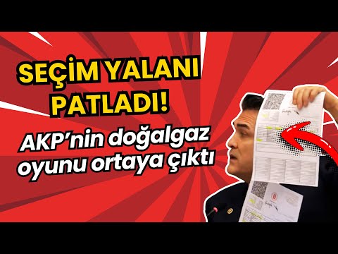 “SEÇİM YALANI PATLADI!” AKP’nin doğalgaz oyunu Meclis’te böyle ifşa oldu