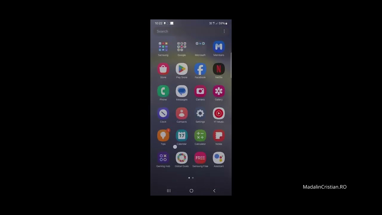 Samsung Galaxy S24+ User Interface mp4 - YouTube