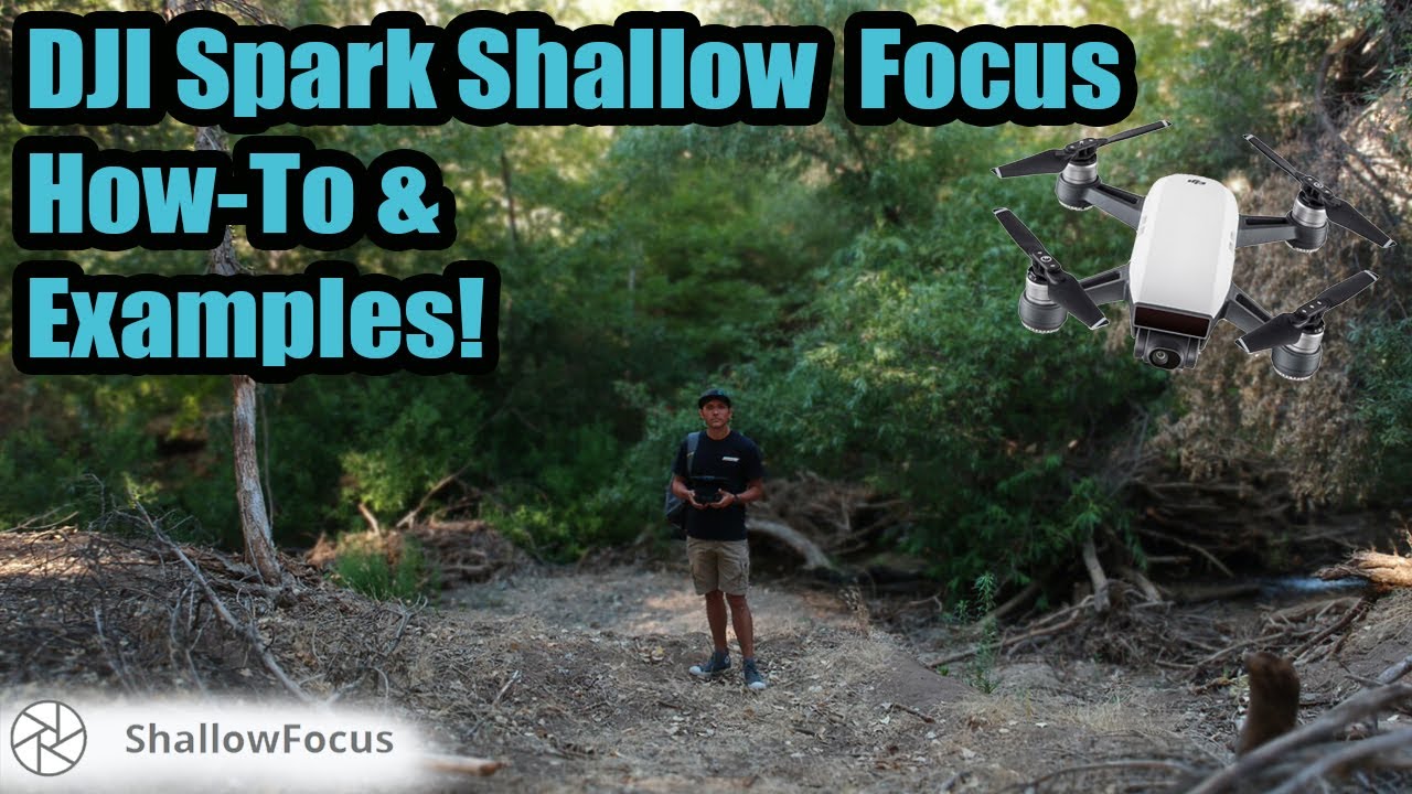 DJI Spark Shallow Focus Mode How To & Photo Examples - YouTube