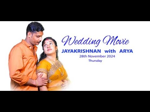 JAYAKRISHNAN & Arya WEDDING MOVIE - YouTube
