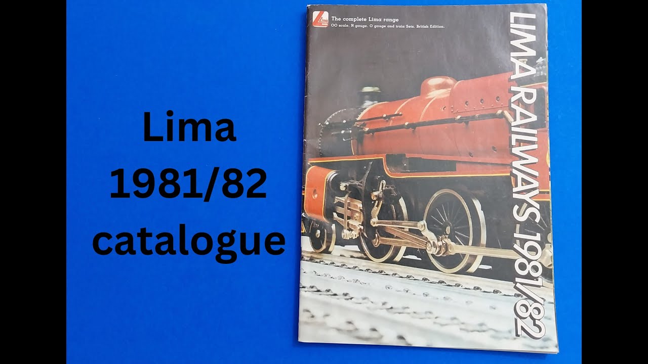 Lima model railways catalogue 1981 / 1982 full look through from ...