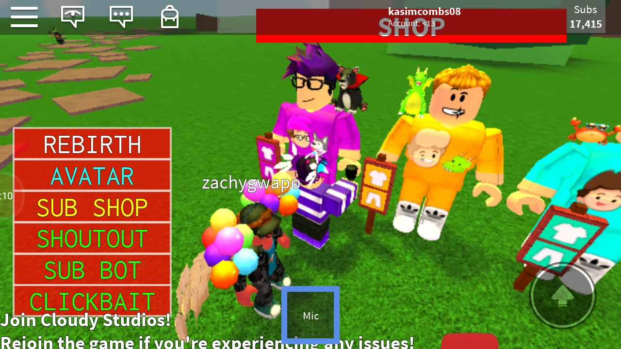 Me playing youtuber sim - YouTube