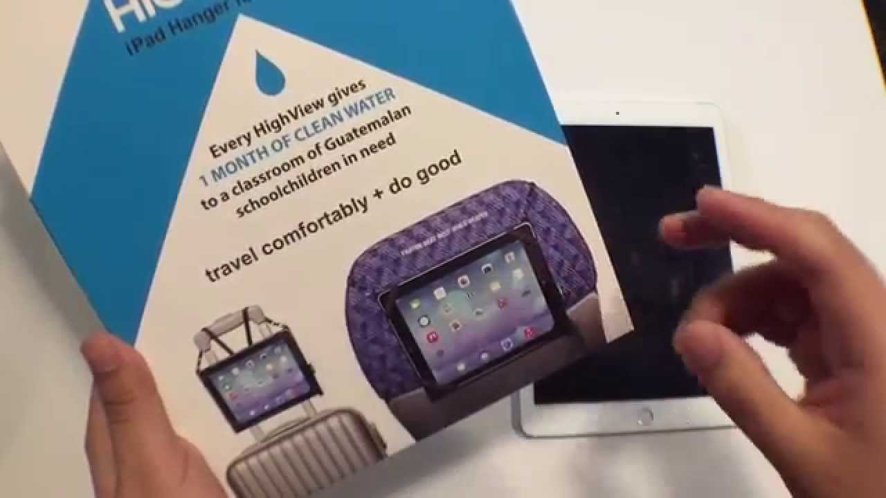 HighView iPad Hanger for Travelers: Unboxing - YouTube