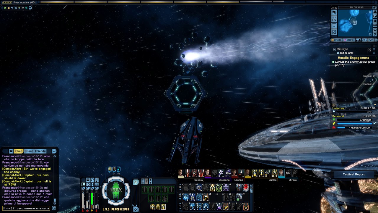 STO-PvP: Fleet Avenger Battlecruiser (T6) VS Risian Pilot corvette (T6 ...