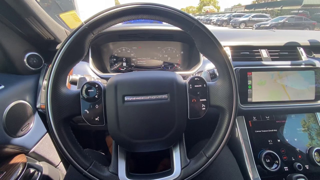 (AK) How to access the “driver assistance” in a 2019 Range Rover Sport ...