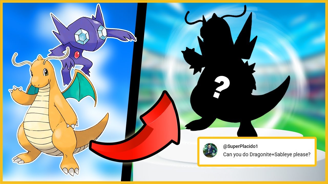 Fan Requests #529 | Dragonite + Sableye | pokemon infinite fusion ...