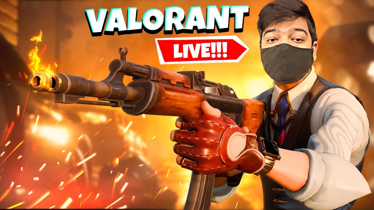 FIRST TIME PLAYING VALORANT 😎😎 || Valorant Live - YouTube