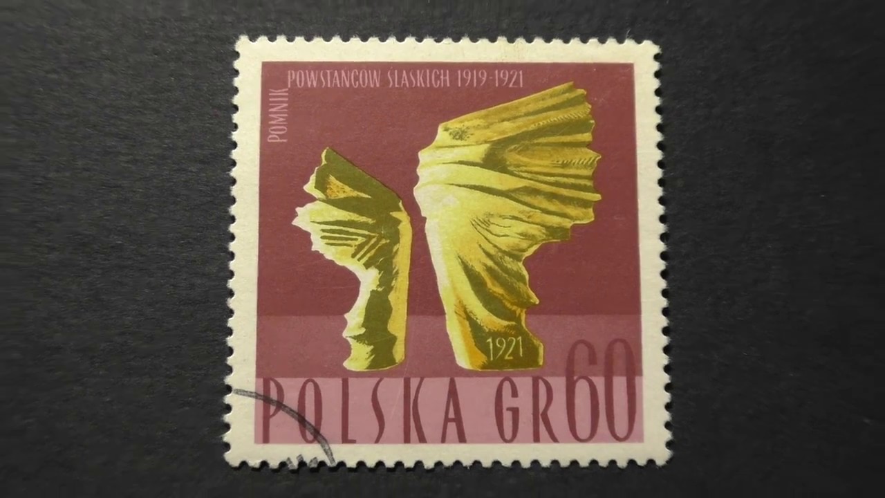 Postage stamp. POCZTA POLSKA. POMNIK POWSTANCOW SLASKICH 1919-1921 ...