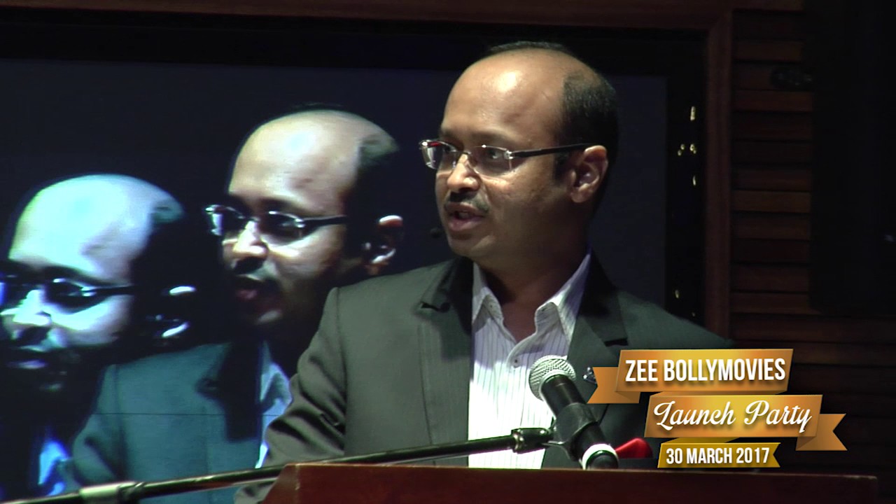 ZEE TV CEO Harish Goyal's Zee BollyMovies Launch Speech - YouTube