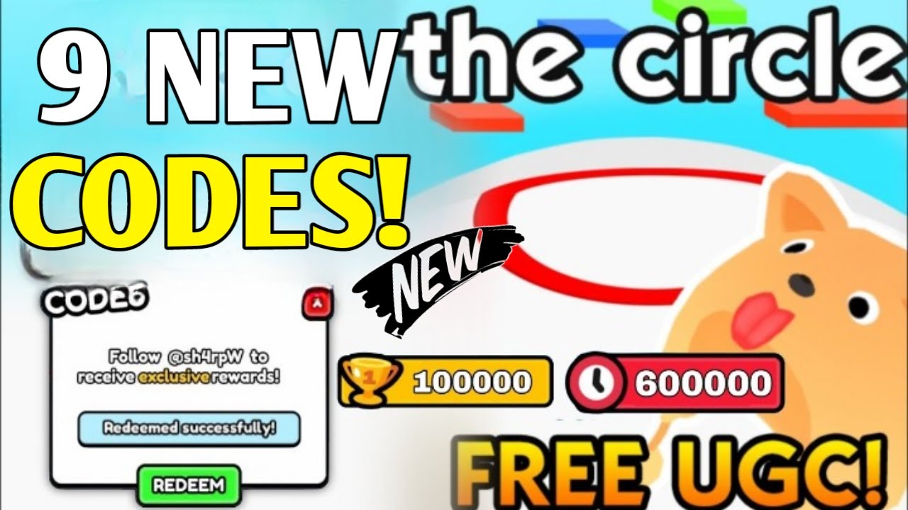 LATEST ️ THE CIRCLE GAME CODES 2024 JANUARY - ROBLOX THE CIRCLE GAME ...