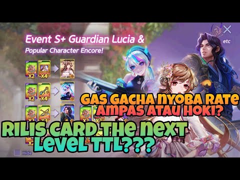 Guardian Lucia The Next Level Card TTL??? & Encore Popular Card || Line Let's Getrich Indonesia