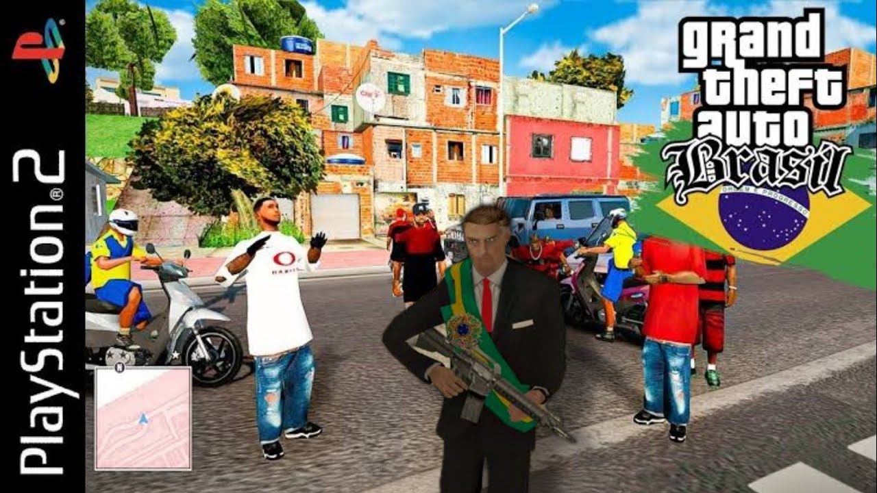 TESTEI o GTA Brasil: azaralhando as Ruas do Rio de Janeiro! ps2 - pc ...