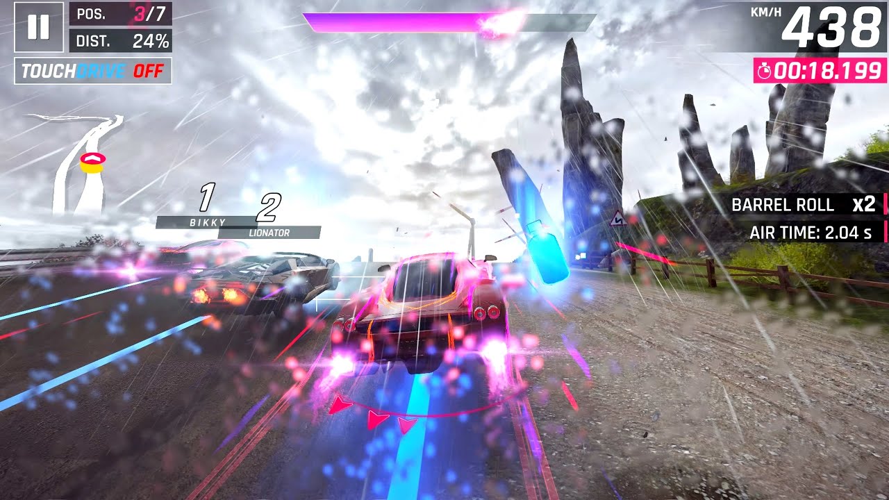 Asphalt 9 Clips: This is how an Intense Race look like - YouTube