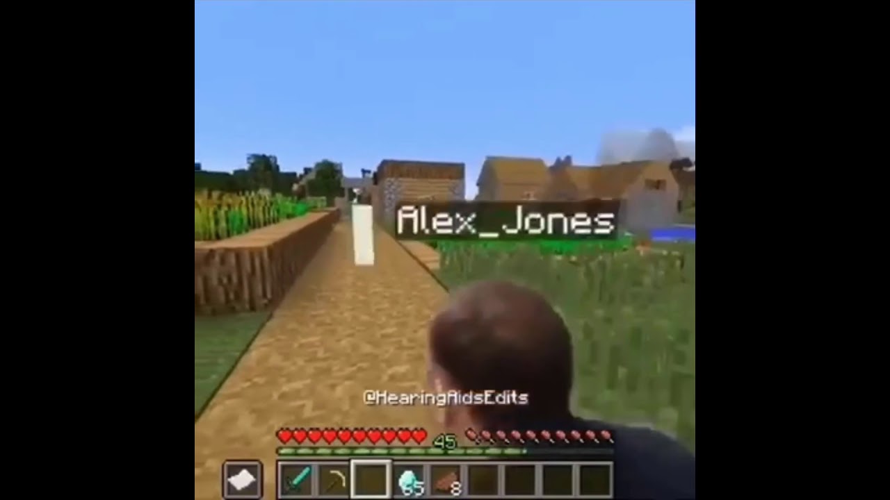 Alex Jones in Minecraft #shorts - YouTube