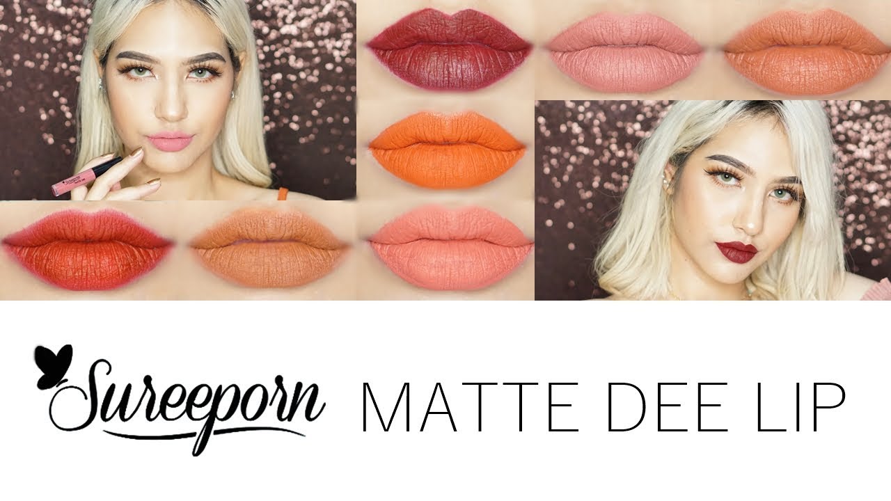 ลิปแมทจิ๋ว Sureeporn Matte dee - YouTube