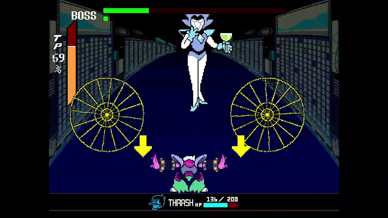 Deltarune chapter 2 - Robot Queen (FINAL BATTLE) - YouTube