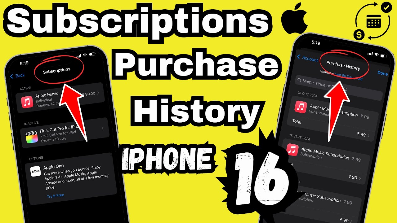 How to Find Subscriptions on iPhone 16 Pro, 16 Pro Max, iPhone 16 [2 ...