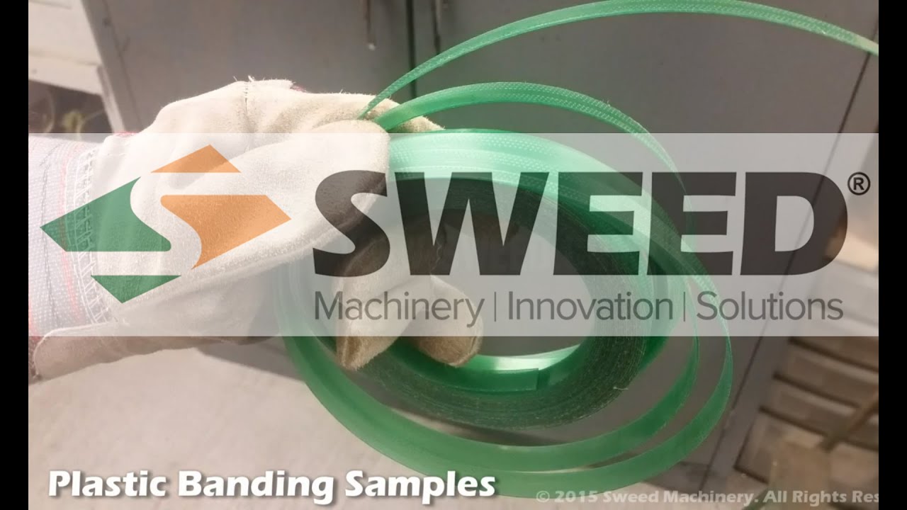 Sweed Scrap Chopper 450 DDX Chop Plastic Banding Samples - YouTube