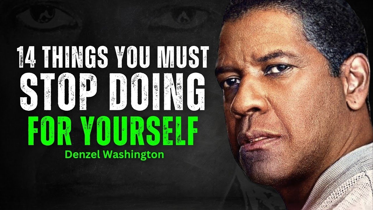 14 THINGS YOU MUST STOP DOING FOR YOURSELF THE BEST Motivation SPEECH ...