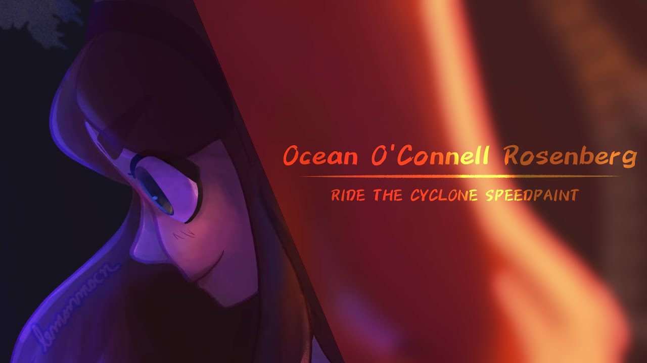 Ocean from Ride the Cyclone, trying out Procreate - YouTube