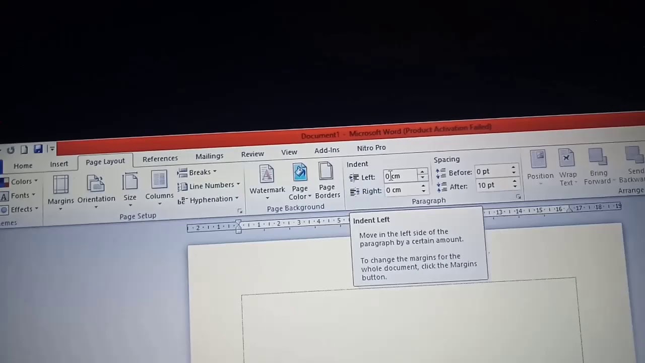 Fungsi dan Ikon-ikon pada Page Layout Microsoft Word 2010 - YouTube