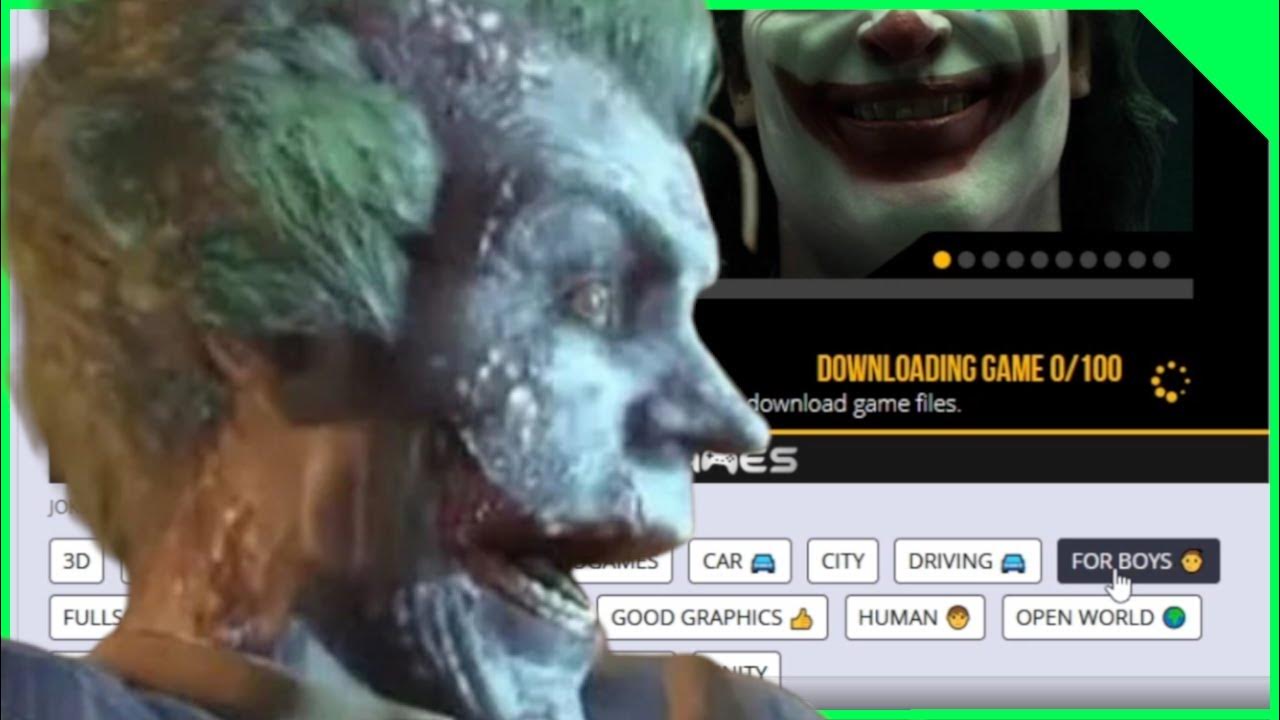 Joker Flash Games... [JONKLER ESCAPED THE ASLUME] - YouTube