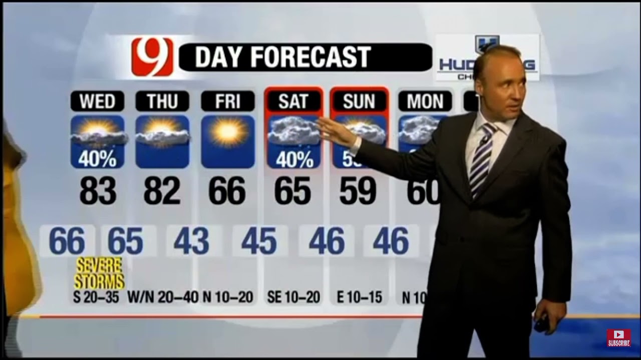 News 9 Chief Meteorologist David Payne Gets Pranked? - YouTube