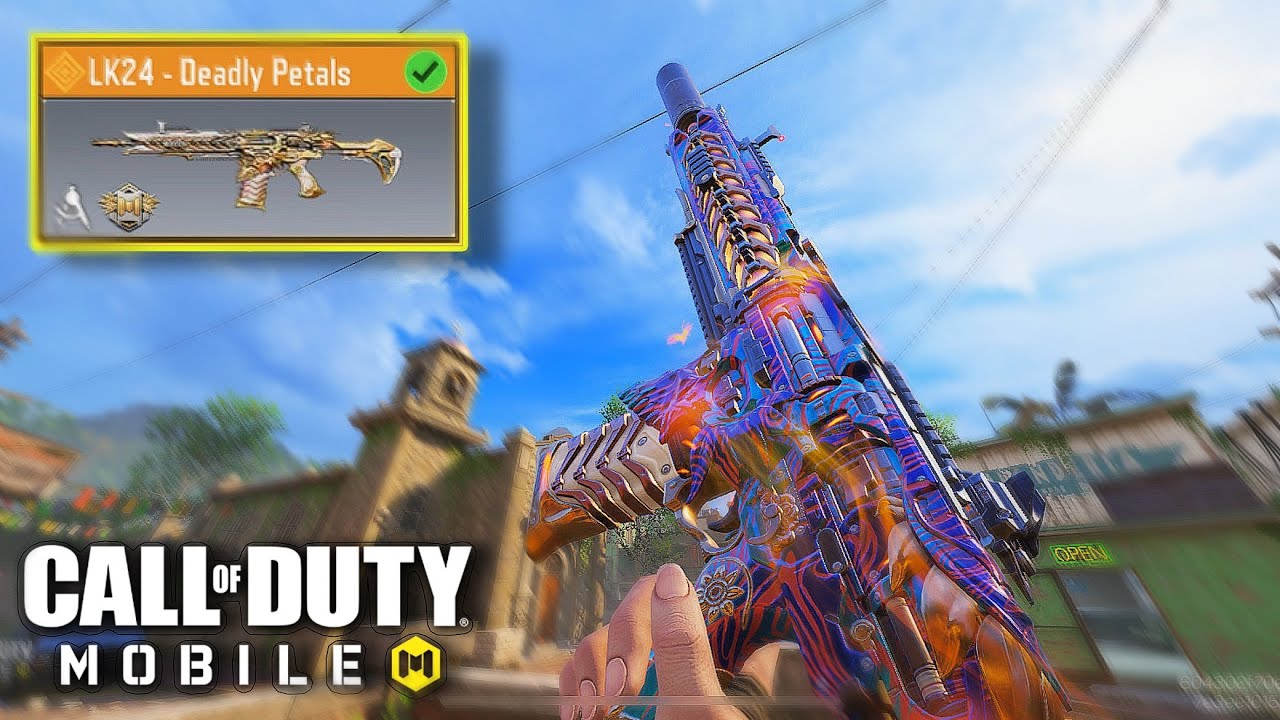 *New* Free LK24 Deadly Petals In COD MOBILE 🤩 - YouTube