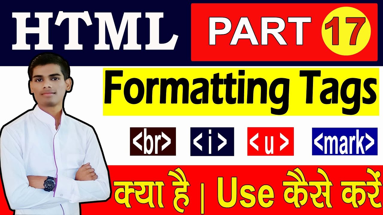 Formatting Tags In HTML5 In Hindi Mark Tag In Html5 B Tag I Tag formatting-tags-in-html5-in-hindi-mark-tag-in-html5-b-tag-i-tag