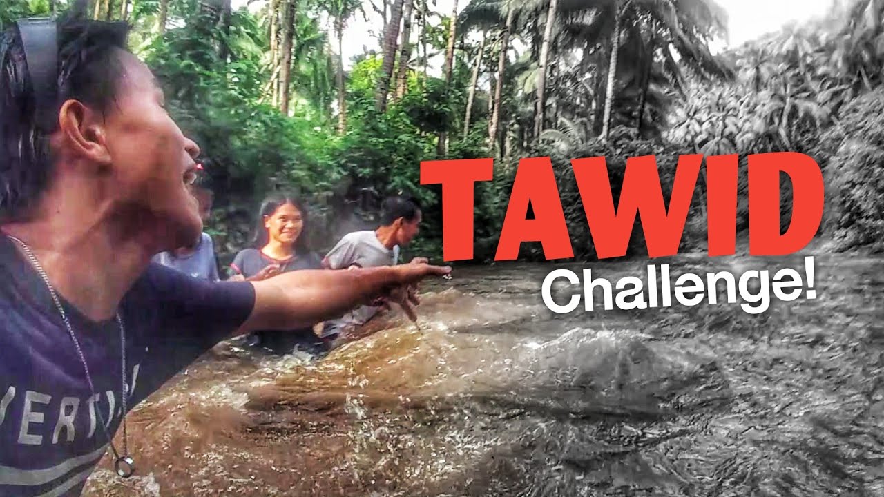 TAWID CHALLENGE SA RUMARAGASANG ILOG! |MUNTIKAN NA! - YouTube