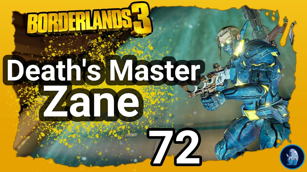Borderlands 3 Death's Master Zane Build Level 72 (Best Zane Build / BL3 ...
