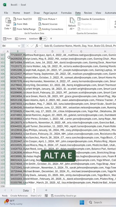 How to clean messy CSV data using Text to Columns. 🤯 #excel #tutorial - YouTube