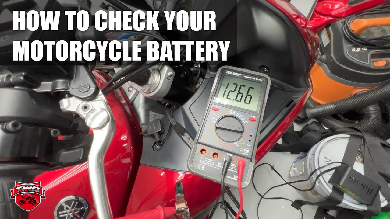 How To Check Your Motorcycle Battery Health Before Its Dead - YouTube