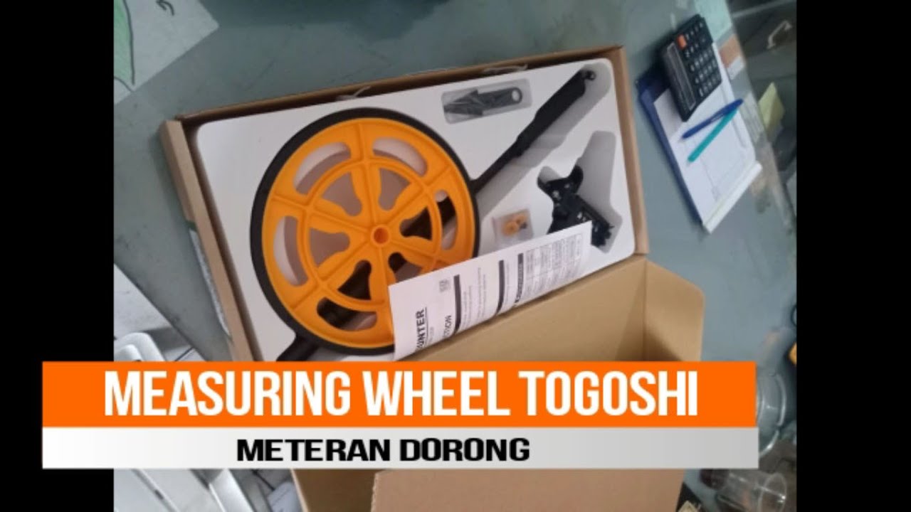 Measuring wheel togoshi|| Meteran dorong untuk pekerjaan Fiber Optik ...