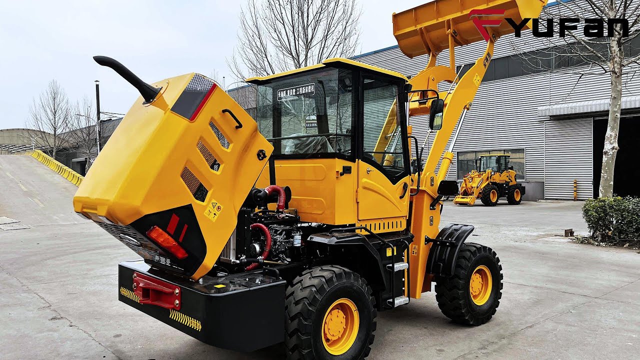 Understanding the Components of a Wheel Loader - YouTube