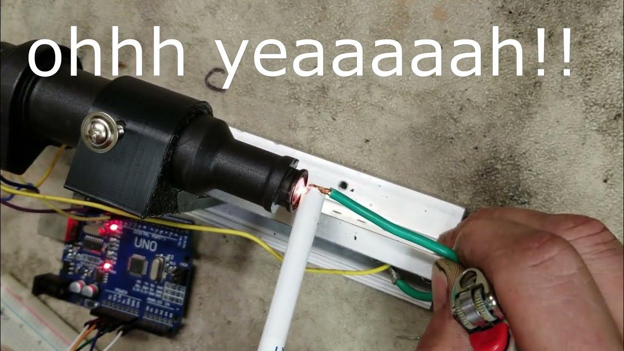 DIY Cigarette Lighter: Using an Arduino and an BMW Ignition Coil - YouTube
