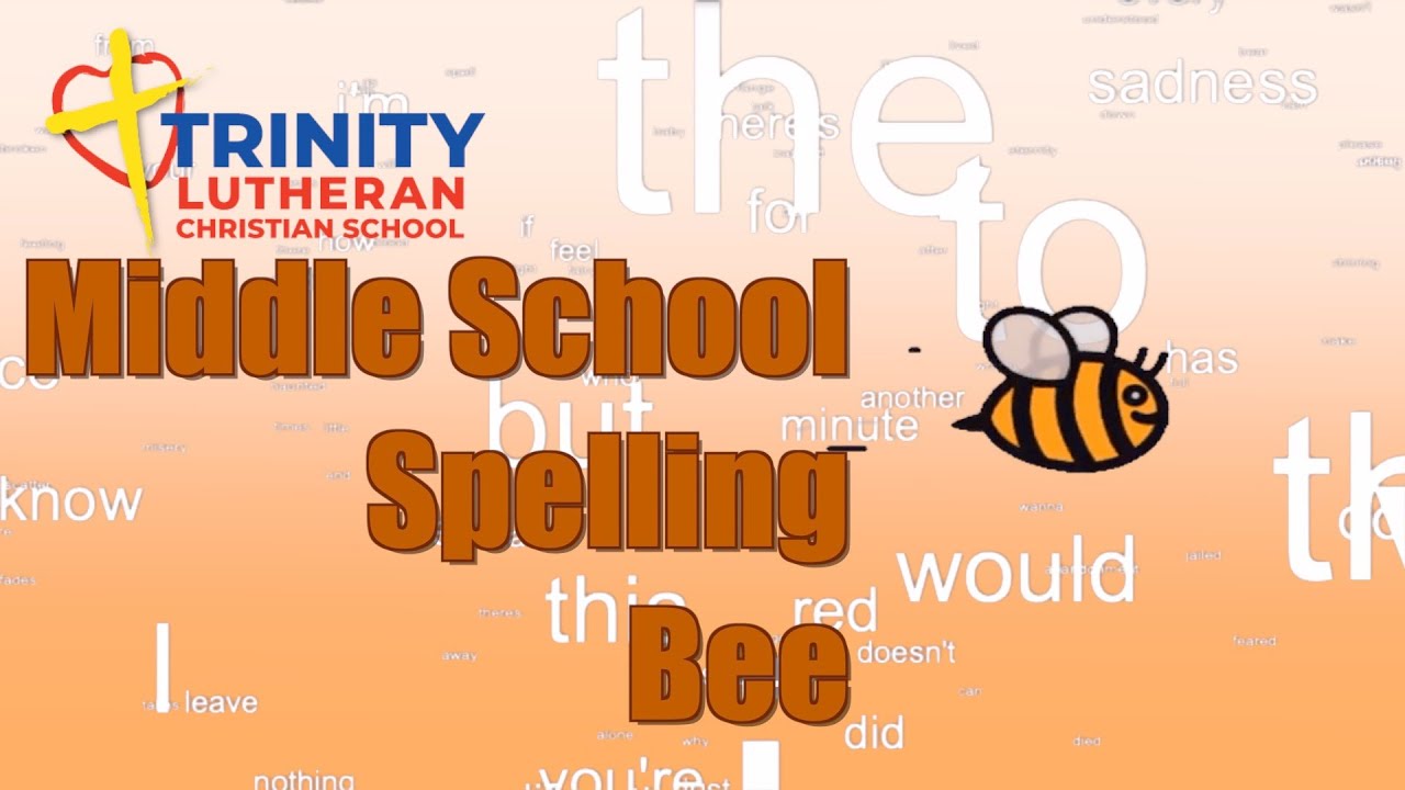 Middle School Spelling Bee - YouTube