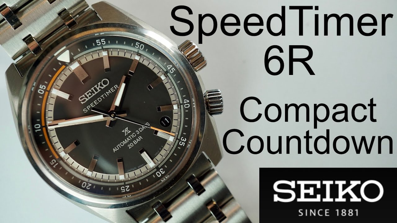 Seiko Speedtimer 6R 😍 - YouTube