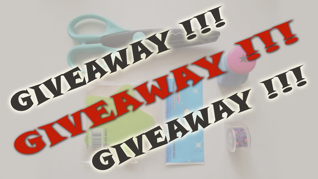 Giveaway YouTube giveaway-youtube