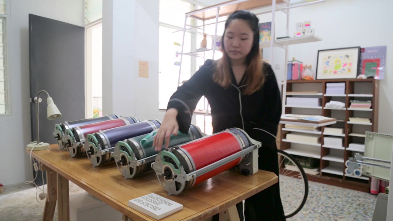 Risograph Printing with A Good Reason - YouTube