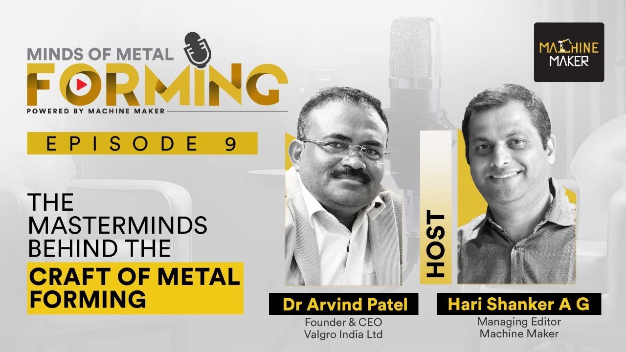 Dr Arvind Patel | Valgro India | IMTEX Forming 2024 Podcast | Minds of ...