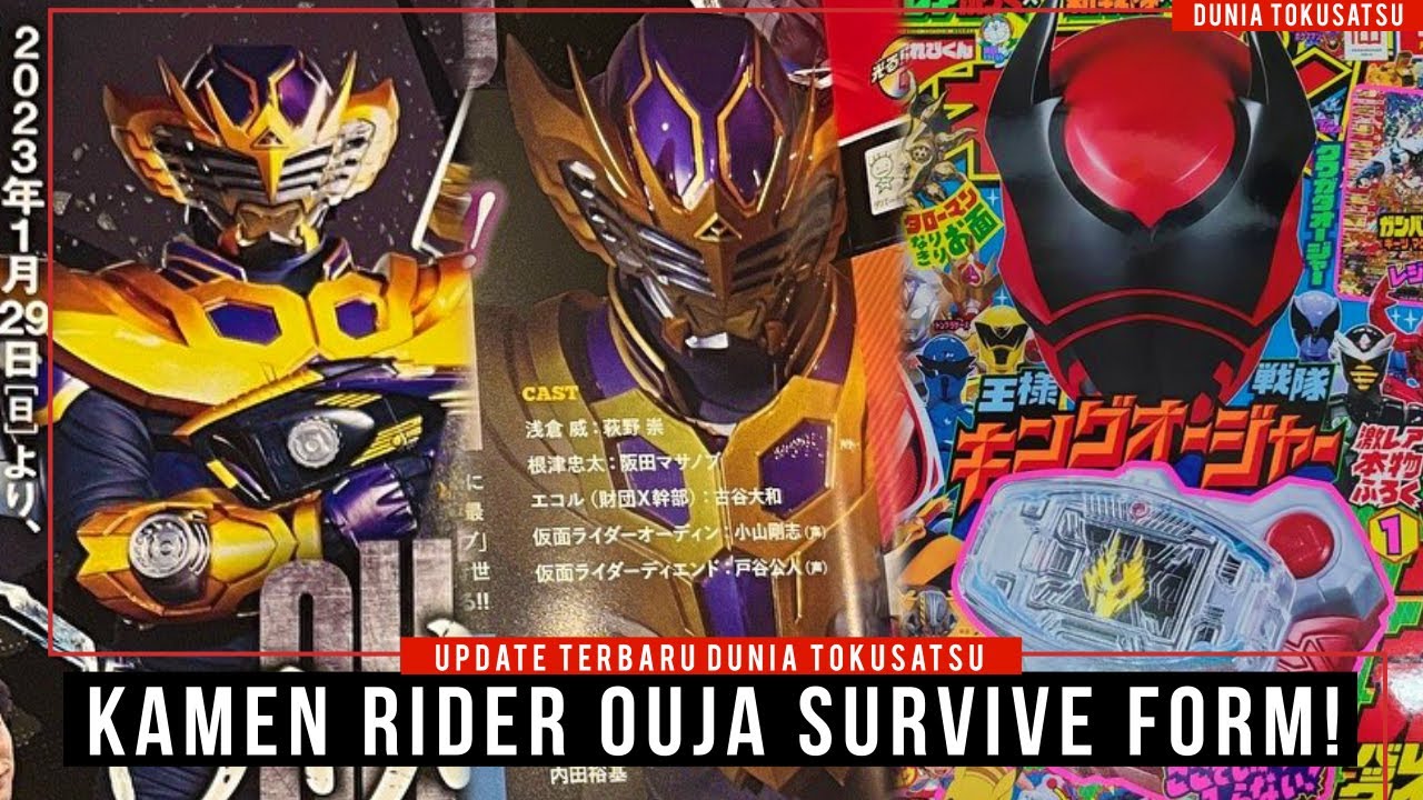 SANGAR BANGET WOY! INI DIA KAMEN RIDER OUJA SURVIVE FORM! & UPDATE ...